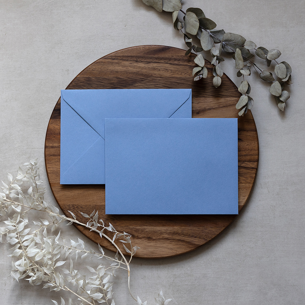 Cornflower Blue Envelopes | C7, C6, 5x7", C5, Square | DIY